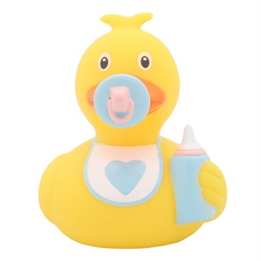 Lilalu | Badeand, Baby Dreng med sut | Køb online!